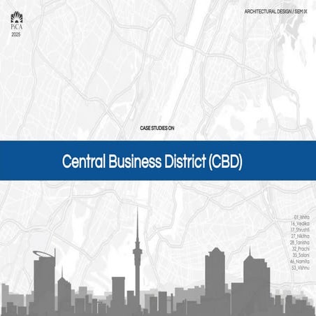 cbd case study mumbai central business district | PDF