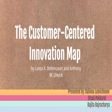 Group 4 Customer centered innovation map.pptx