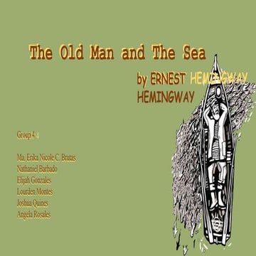21stliterature.theoldmanandthesea.presentationthroughppt | PPT