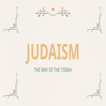 origin and history of Judaism..... .pptx