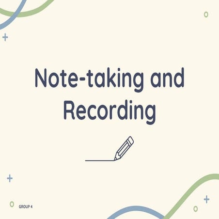 note-taking and recording.pptx