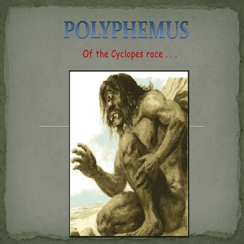 Group 4 Polyphemus | PPTX