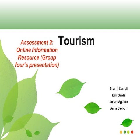 Tourism | PPT