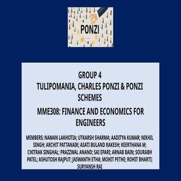 GROUP 4 (TULIPOMANIA,CHARLES PONZI & PONZI SCHEMES).pptx