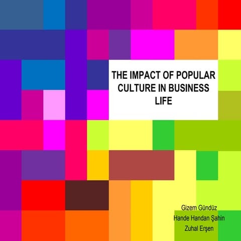 Popculture presentations