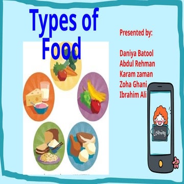 group 5.pptx basic concepts of eating healthy foods | PPT