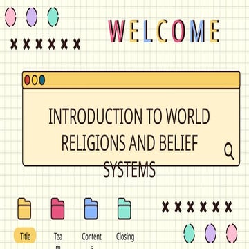 Group 5.pptx world religion belief system | PPTX