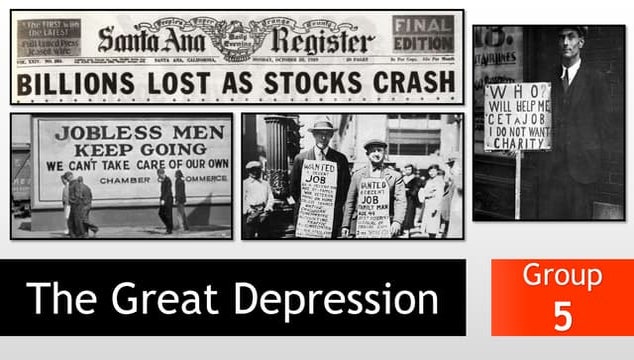 The Great Depression Black Tuesday
