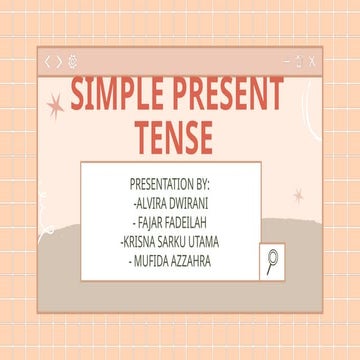 Group 5 English Simple present tense.pptx