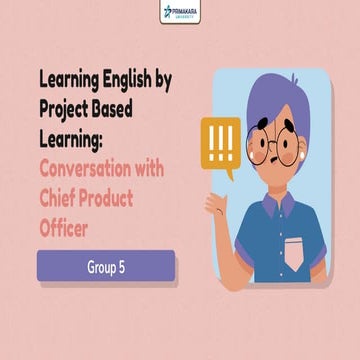Learn English by project Based Learning - Result of Interview ...