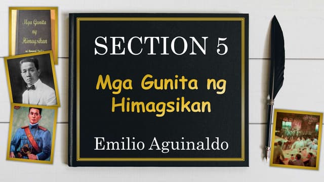 Mga Gunita ng Himagsikan | PPTX Mga Gunita ng Himagsikan | PPTX
