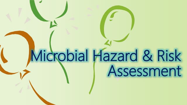 Hazard and risk management | PPTX