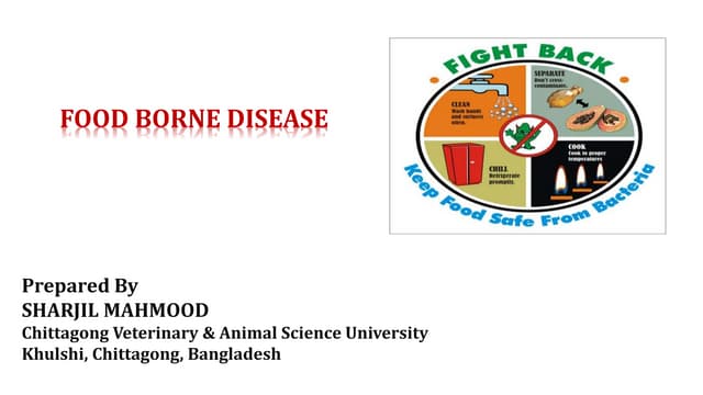 Food borne diseases | PPTX