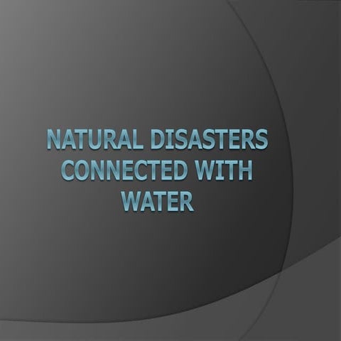 Natural disasters Group 6 | PPT