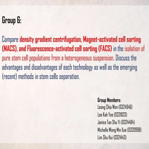 SCT Presentation- Group 6 | PPTX