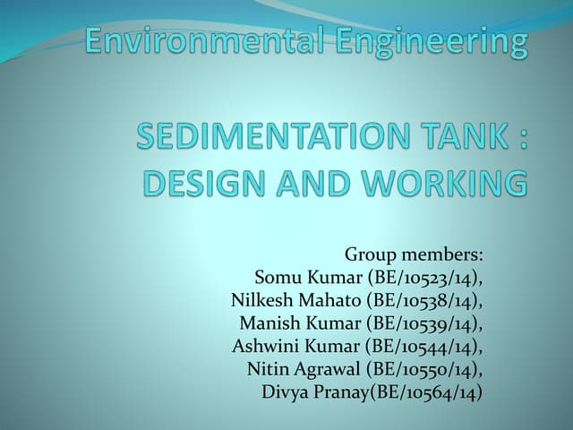 Sedimentation | PDF