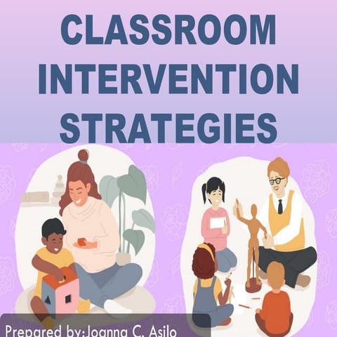 Intervention SPED 604 Group 6 Classroom Intervetion Strategies | PPT