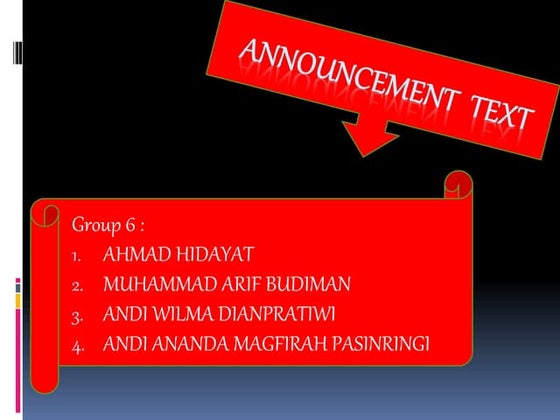 PPT ANNOUNCEMENT MAKES IN PUBLIC PLACE.pptx