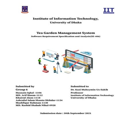 SRS- Tea Garden Management | PDF