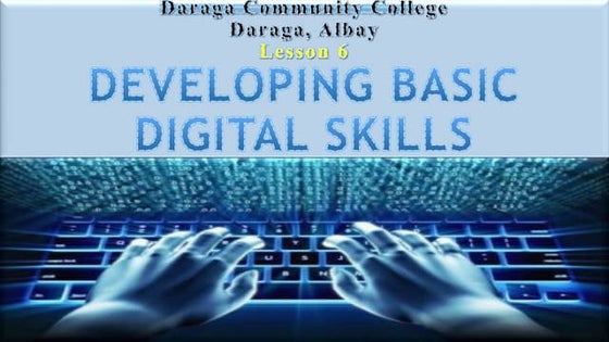 Digital Skills | PPT