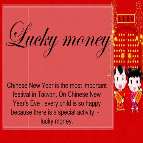 Group 6 lucky money | PPT