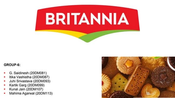 26812248 britannia-supply-chain-ppt | PDF