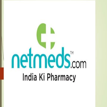 NETMEDS | PPTX