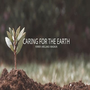 Environmental topic (CARING FOR THE EARTH).pptx