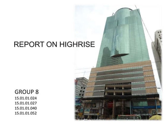 High rise building case study | PPT