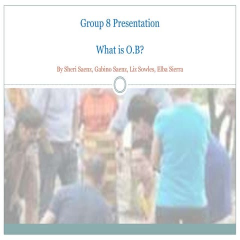 Group 8 ob pres | PPT