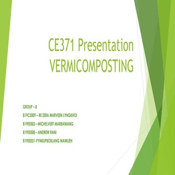 Vermicomposting | PPTX