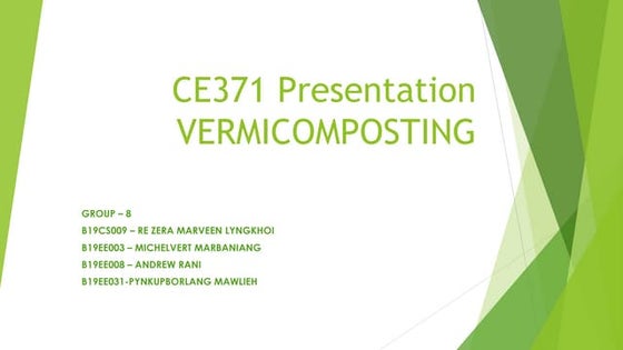 Vermicomposting | PDF