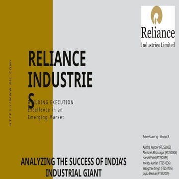 Group 8 _ Reliance Industries Limited.pptx