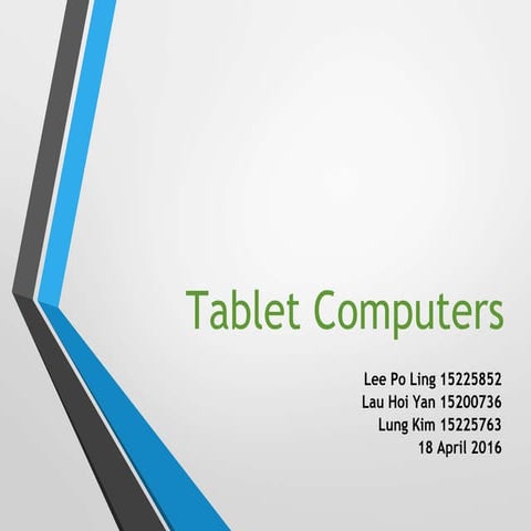 Group 8 tablet computers | PPTX