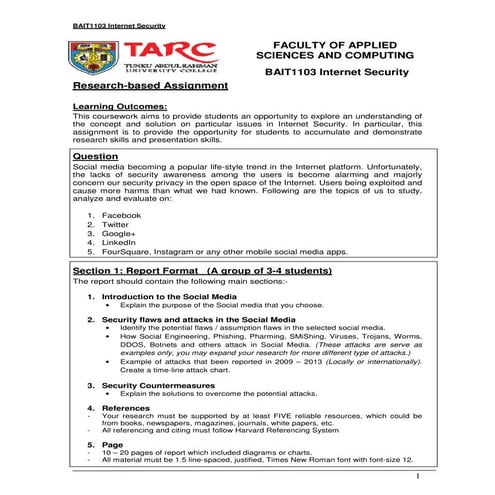 Group Assignment - Internet Security | PDF