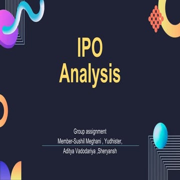 ipo analysis on zomato and patym after and before ipo | PPTX