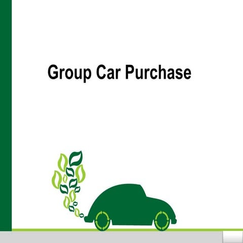 Group car purchase | PPT