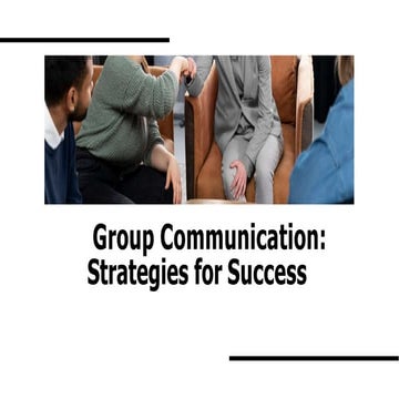 Group Communication and Public Speaking | PPT