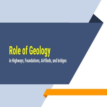 Geology presentation | PPTX