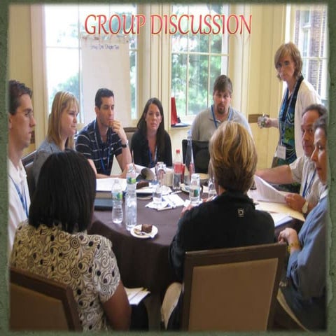 Group discussion | PPTX