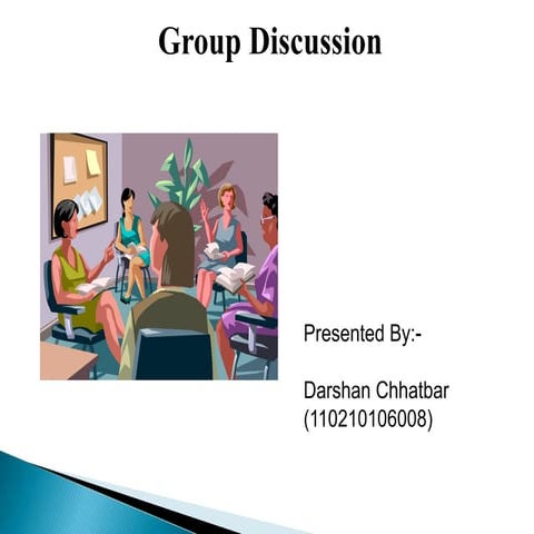 Group discussion | PPTX