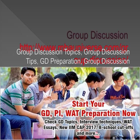 Group discussion | PPTX
