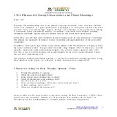 130+ Phrases for Group Discussions and Client Meetings | DOCX