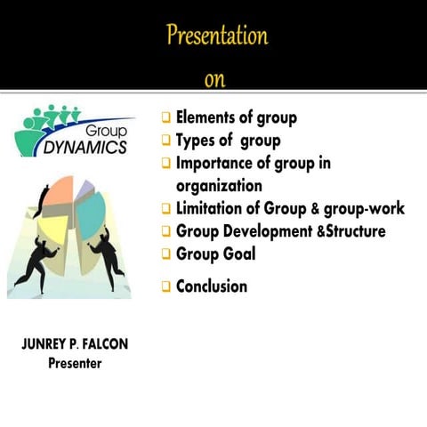 Group dynamics | PPTX