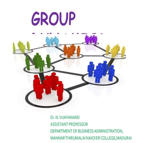 Group dynamics | PPTX