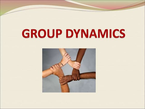 Group dynamics | PDF | Science