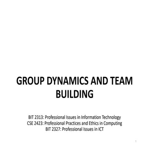 Group Dynamics for Lesson 3.ppt