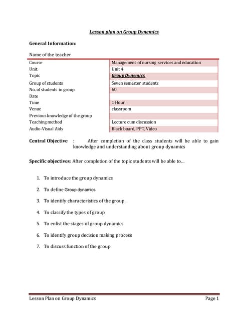 Groups formation | PPT