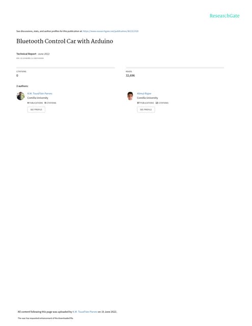 Arduino Obstacle Avoiding and voice control car | PPT