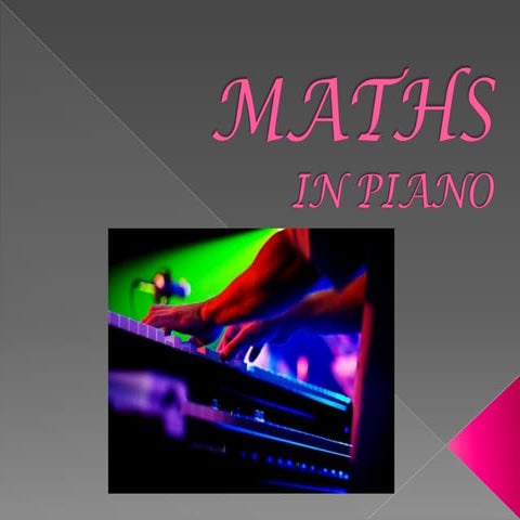 Class 12th presentation on maths in music | PPTX